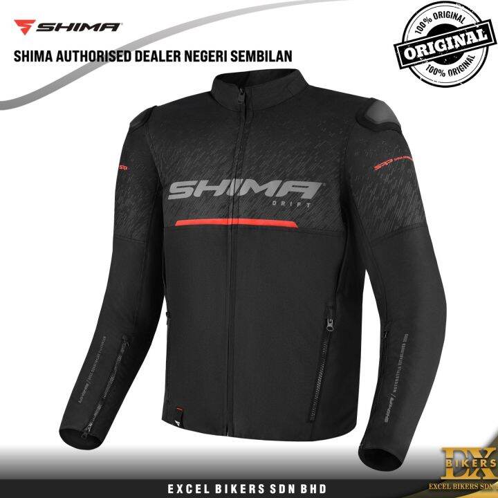SHIMA JACKET DRIFT MEN/SHIMA JACKET/ RIDING JACKET / MOTORCYCLE JACKET ...