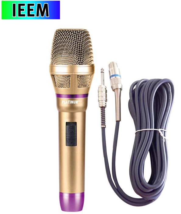 Platinum Gold PL-699 Model Heavy Duty Microphone With 10M Wire | Lazada PH