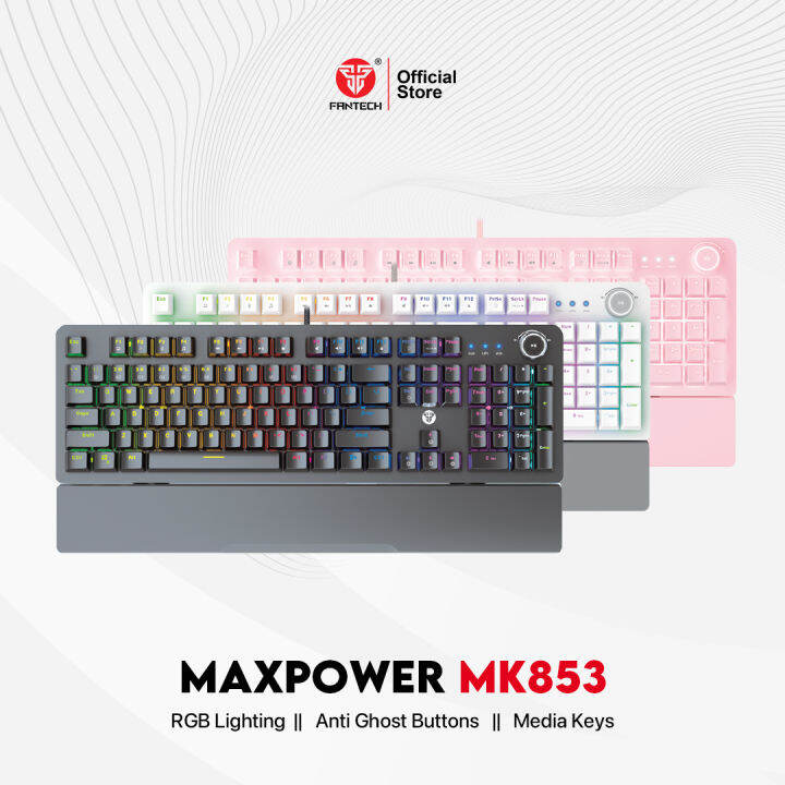 Fantech MAXPOWER MK853 Mechanical Keyboard Gaming | Lazada Indonesia