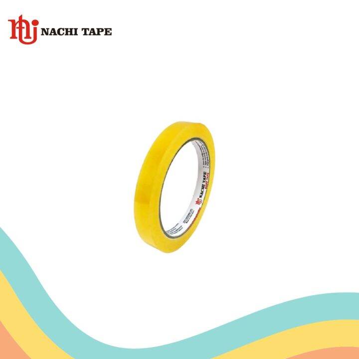 Nokida Isolasi Bening Nachi 12mm [1/2 Inchi] / Lakban Transparan 1 Jari ...