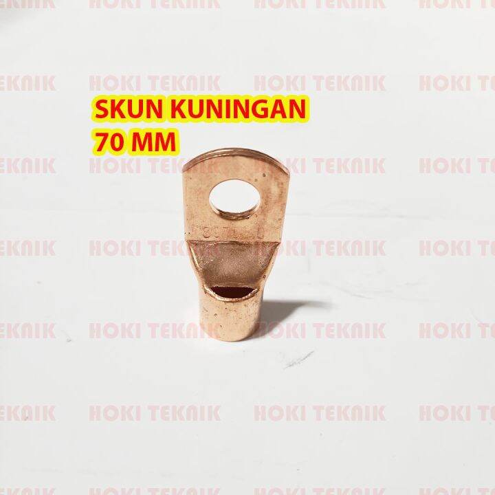 Skun Kabel 70mm Skun Kuningan 70 mm sekun kabel 70-10 | Lazada Indonesia