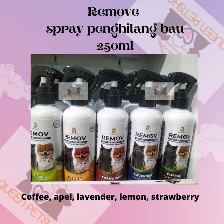 Spray penghilang bau REMOVE 250ml - Spray pewangi pasir REMOVE 250ml ...