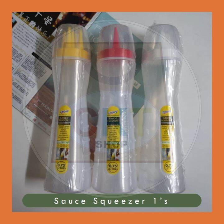 Century Multipurpose Tube Acuan Roti Jala Bottle Sauce Squeezer Sauce ...