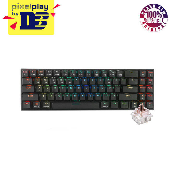 ROYAL KLUDGE RK71 Tri-Mode Rgb 71 Keys Hot Swappable Mechanical ...