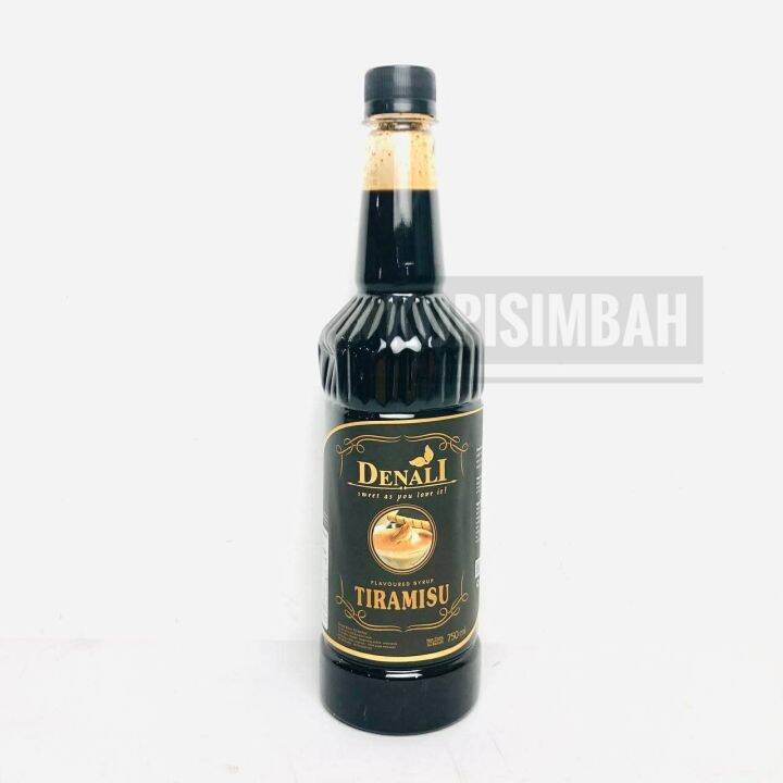 Syrup Denali Rasa TIRAMISU 750 ml Premium Sirup Flavoured Minuman ...