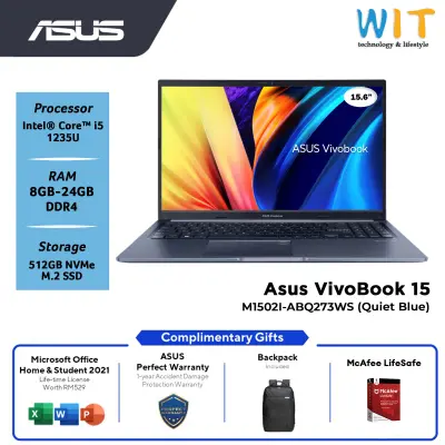 ASUS VivoBook 15 M1502 Price in Malaysia & Specs - RM2799 | TechNave