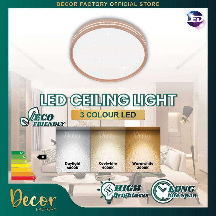 Modern Ceiling Light Ceiling Lamp LED Round Ceiling Light Lampu LED ...