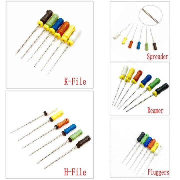 Dental K/H/S/R Files Root Canal Files Plugger Spreader Dental K REAMER ...