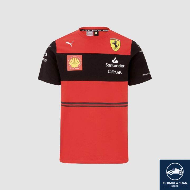 Scuderia Ferrari 2022 Team T-Shirt (Official F1 Merch) - Formula Juan ...
