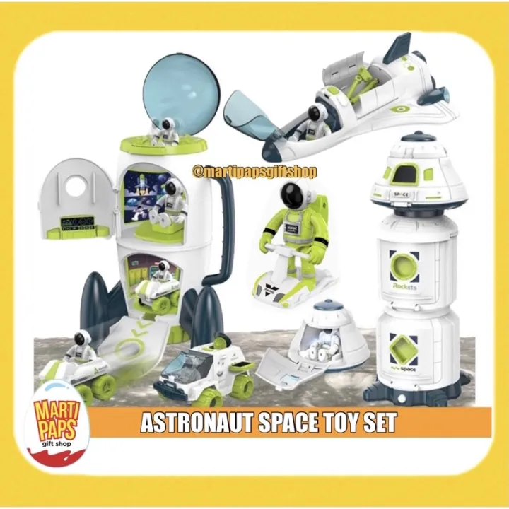 Factory sales promotion ASTRONAUT COMPLETE SPACE TOY SET AND ROCKET ...