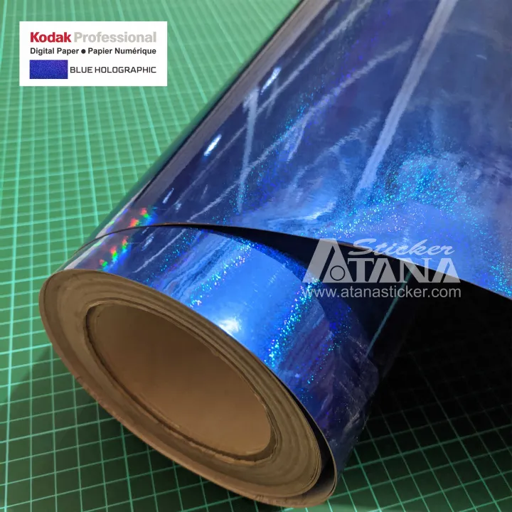 Kodak Professional Skotlet Biru Hologram Sticker Blue Holographic Pasir ...