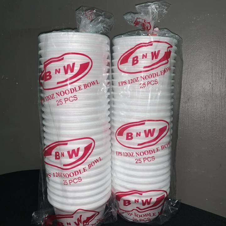 STYRO BOWL EPS BOWL 12oz 25 PCS | Lazada PH