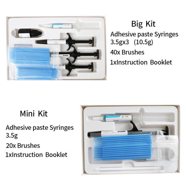 1Box Mini/Big Light Cure Bonding Kit Black Packing | Lazada PH