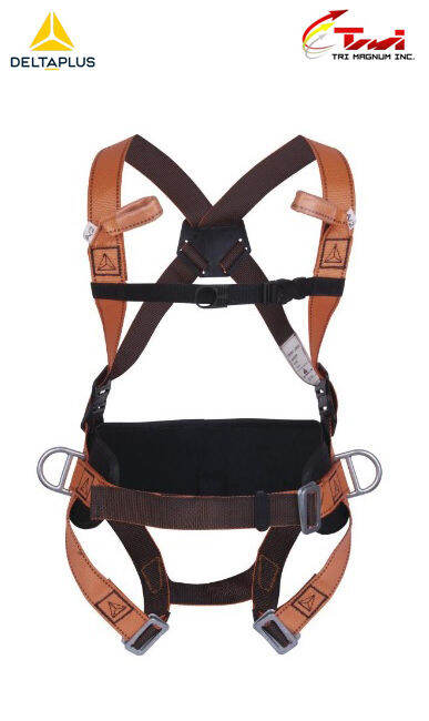 Delta Plus HAR14 HARNESS FALL ARRESTER HARNESS WITH BELT AND 4 ...