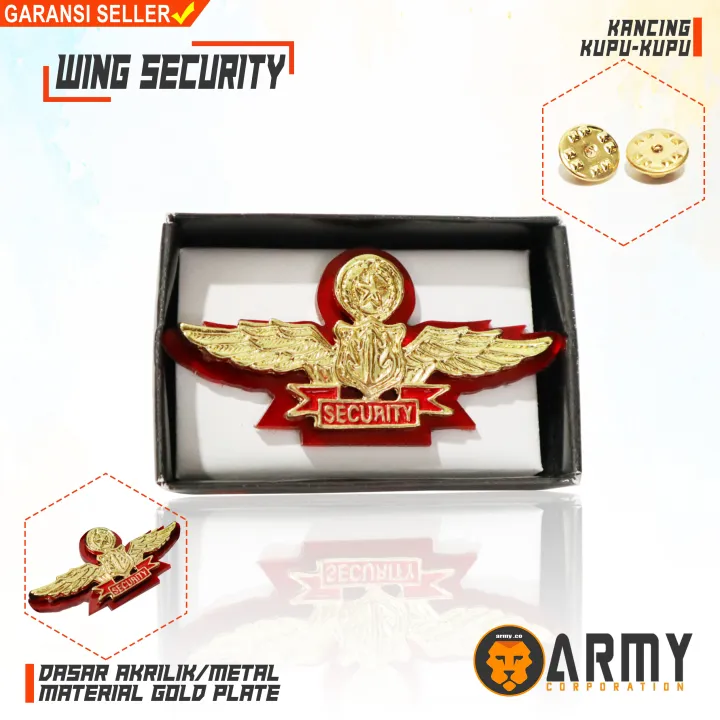 wing security akrilik premium COD | Lazada Indonesia