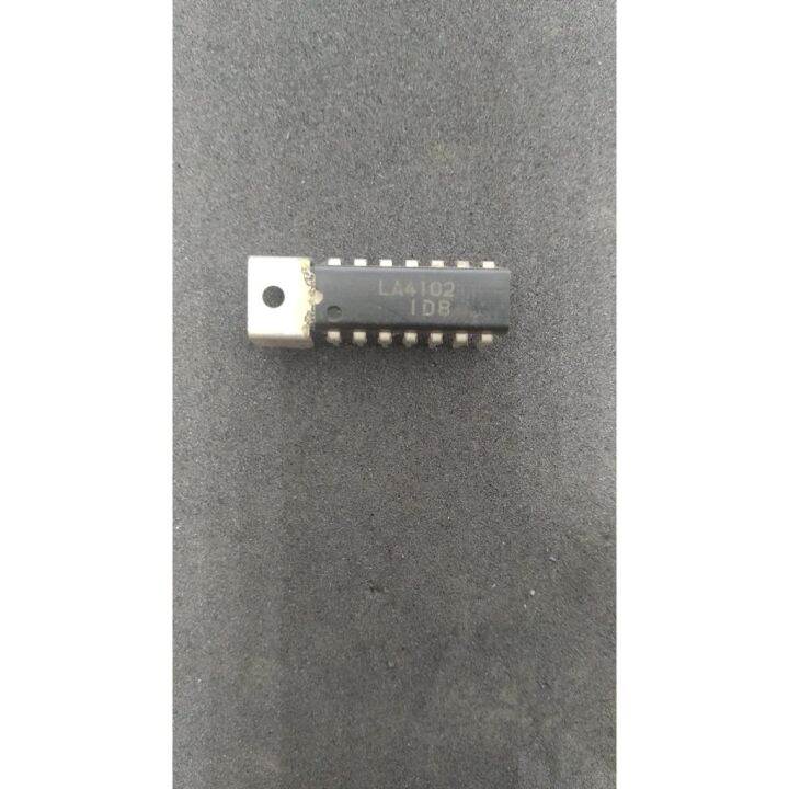 IC LA4102 2-Channel AF Power AMP Utk Radio Tape Recorder | Lazada Indonesia