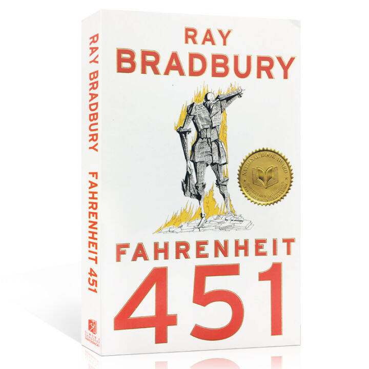 Original English novel Fahrenheit 451 degrees Fahrenheit dystopia Ray ...