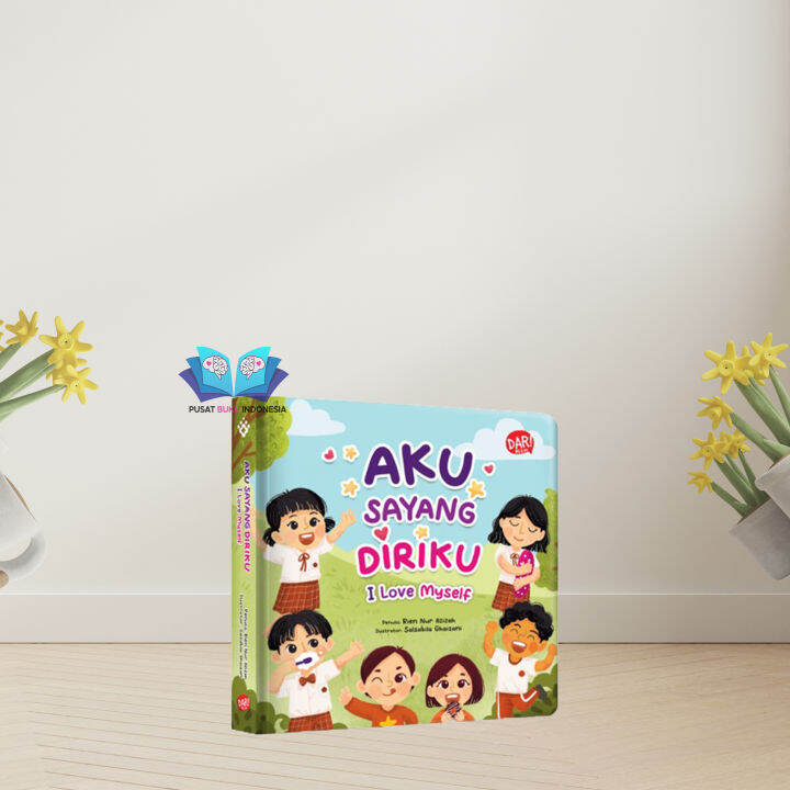 BUKU ANAK BALITA TK PAUD CERITA DONGENG DUA BAHASA BOARD BOOK ANAK AKU ...