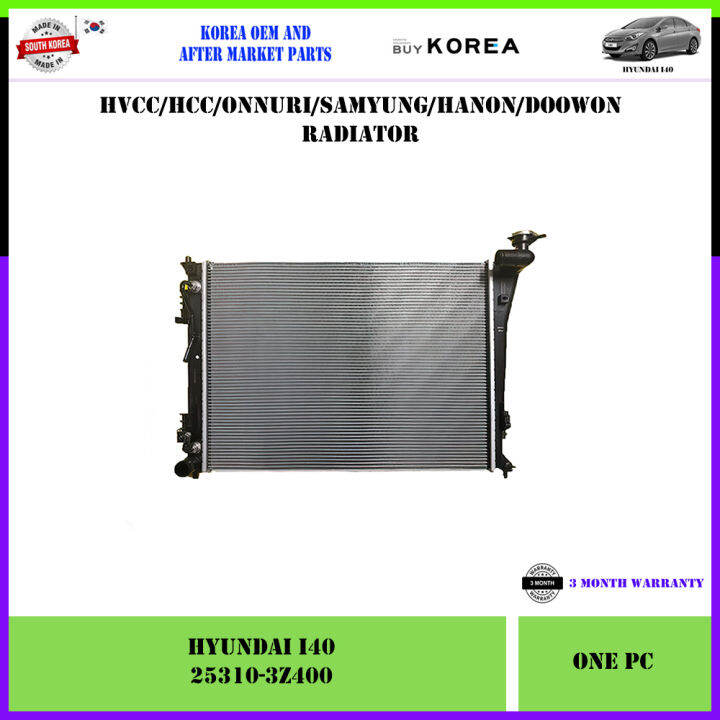 Hyundai I40 Korea Aftermarket Radiator (25310-3Z400) | Lazada