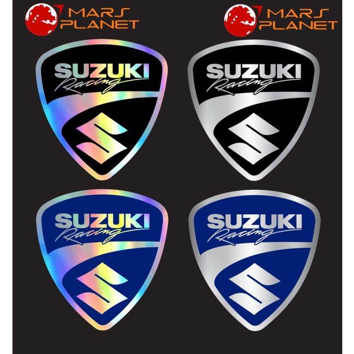 SUZUKI RACING STICKER DECAL MOTORCYCLE EMBLEM | Lazada PH