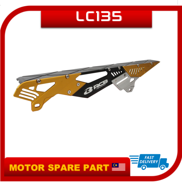 ORIGINAL RACING BOY CNC CHAIN COVER LC135 (RCB/ MODIFY/ BIKERS) Yamaha ...