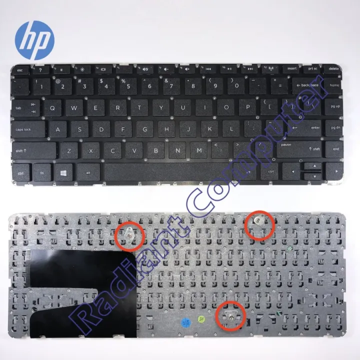 Keyboard HP 14-D 14-E 14-G 14-N 14-R, Compaq 14, HP 240 245 G2 3 BAUT ...
