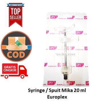 Syringe / Spuit Mika 20 ml Europlex GALERY NUHA | Lazada Indonesia