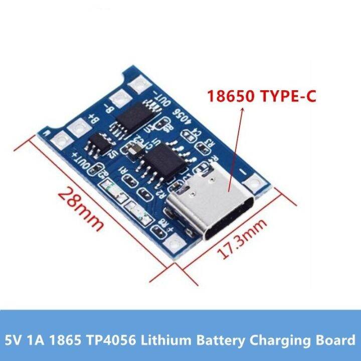 TP4056 type-C Battery Lithium 18650 Charging Board 5V 1A | Lazada PH