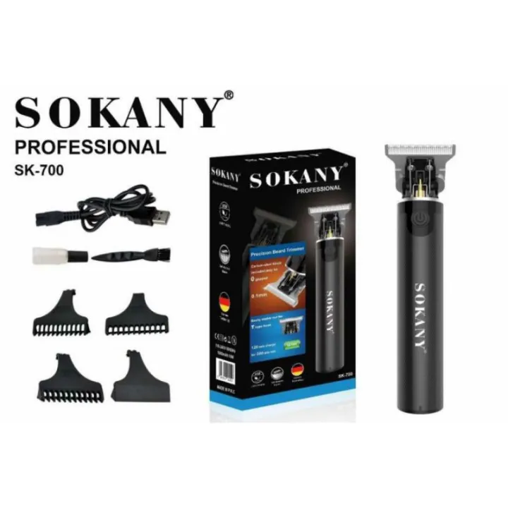 SOKANY SK700 Hair Trimmer Hair Cutter Hair Clipper Super Trim Zero Adjustable | Lazada