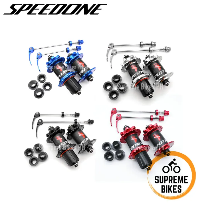 Speedone Pilot Hub Set QR / Thru Axle Non-Boost 32H 6-Bolt | Lazada PH