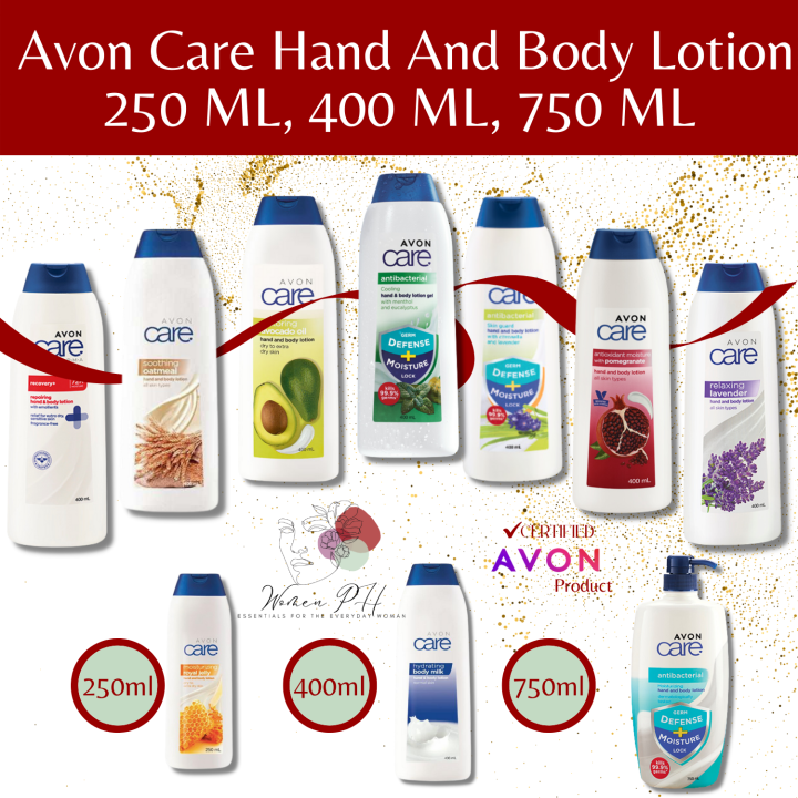 Avon Care Hand And Body Lotion 250 ML, 400 ML, 750 ML - Care Oatmeal ...
