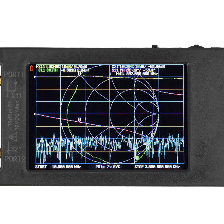 RF Antenna Analyzer, SMA Female Connector 50kHz‑6.3GHz Vector Network ...