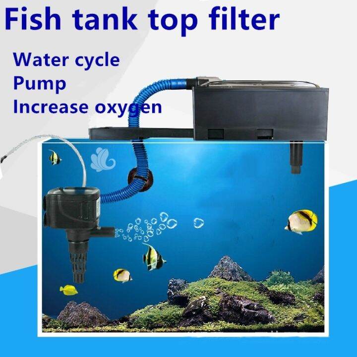 Sobo Aquarium Top Overhead Filter 10 Watts 780F For 10 - 20 Gallons ...