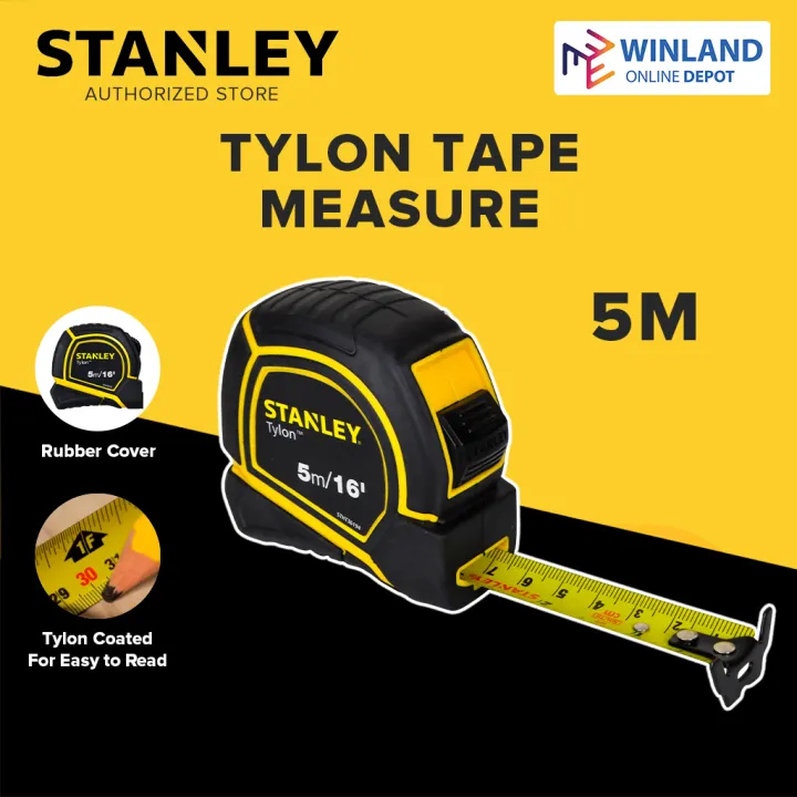 STANLEY Original Rubber Cover BI-MAT Measuring Meter Tape Measure TYLON ...