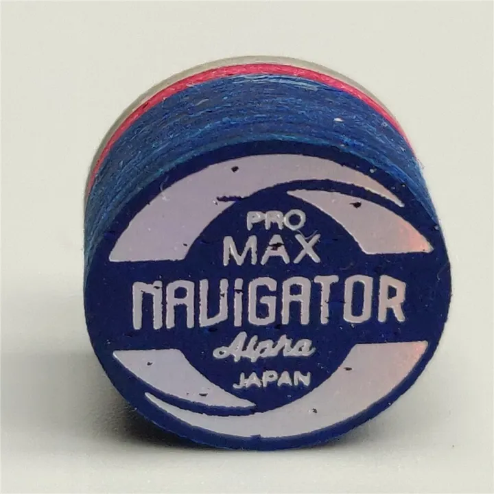 New Navigator Alpha Pro Tip 9 Layers Pigskin Leather Pool & Carom 14Mm ...