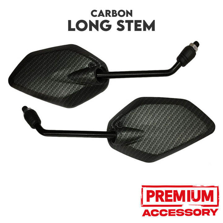 YAMAHA NMAX 2022 | Yamaha Carbon Side Mirror Long Stem | Lazada PH