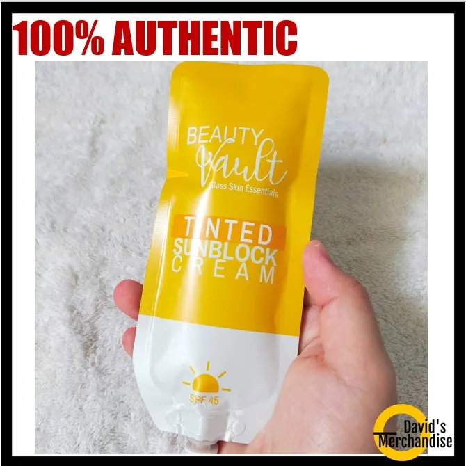 Beauty Vault Tinted Sunblock Cream SPF45 (50g) | Lazada PH