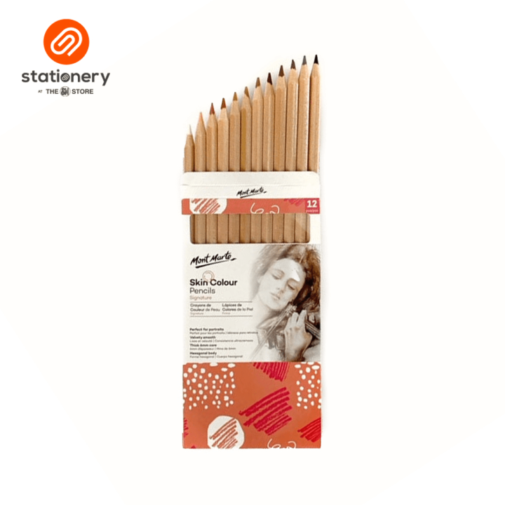 Mont Marte Arts Skin Color Pencils 12PC | Lazada PH