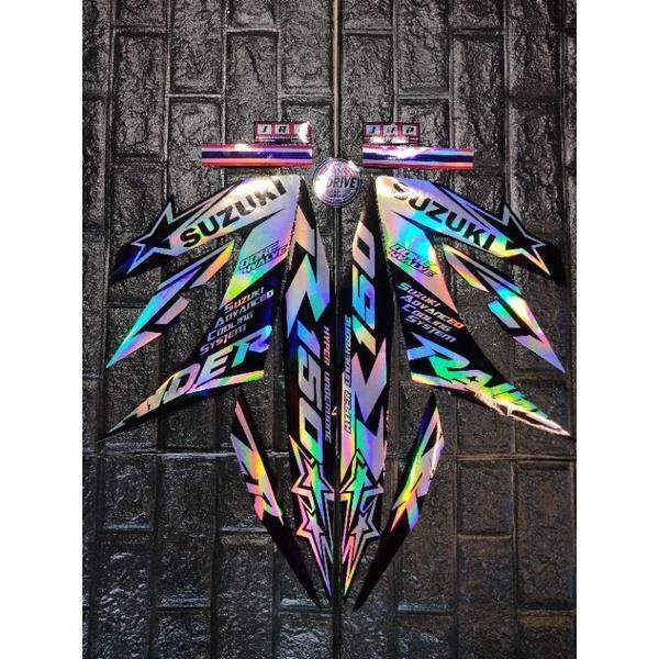 Suzuki Raider 150 REBORN Decal Sticker (Hologram Sticker) | Lazada PH