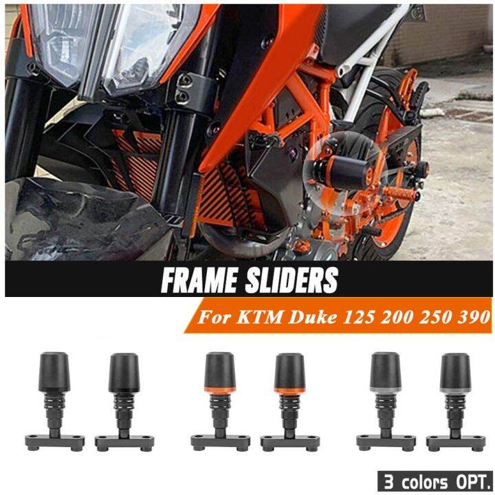 Motorcycle Frame Slider Crash Protector Falling Protection For KTM 125 ...