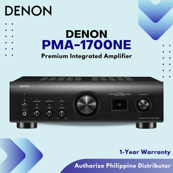Denon PMA-1700NE Integrated Amplifier PMA1700NE | Lazada PH
