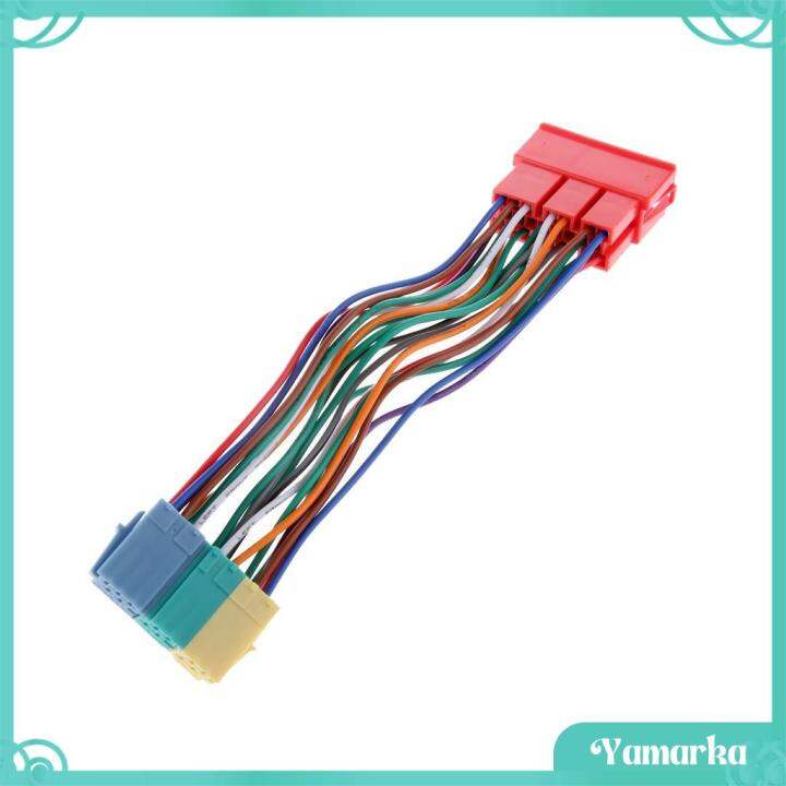 Yamarka 20 Pin Car Stereo Connector Radio Wire Harness Block Adapter ...