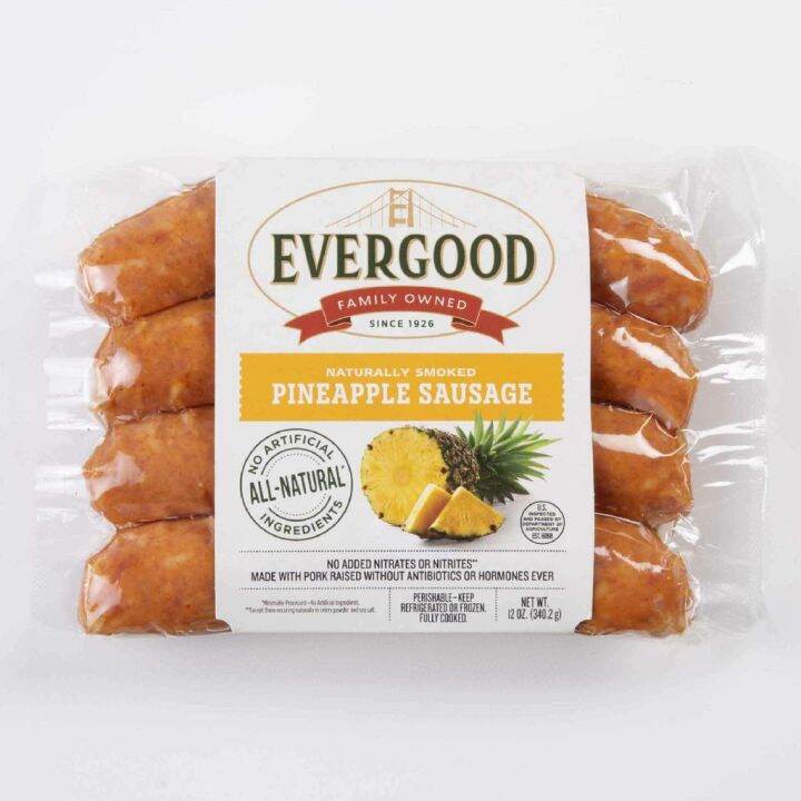 EVERGOOD PORK ABF PINEAPPLE SAUSAGE 340.2G | Lazada