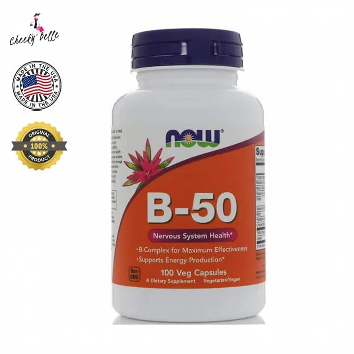 Now B50 B Complex Nervous System Health | Lazada PH