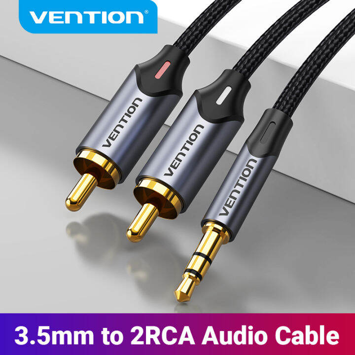 Vention RCA Cable 3.5mm to 2RCA Splitter RCA Jack 3.5 Cable RCA Audio ...
