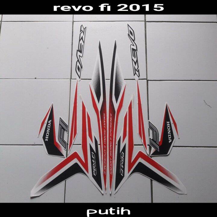 stiker motor revo fi 2015 | Lazada Indonesia