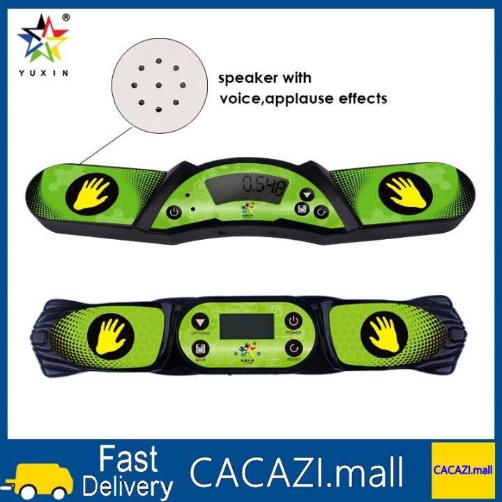 YuXin Rubik's Cube Timer Stacking Cup Timer Professional Magic Cube Mat ...