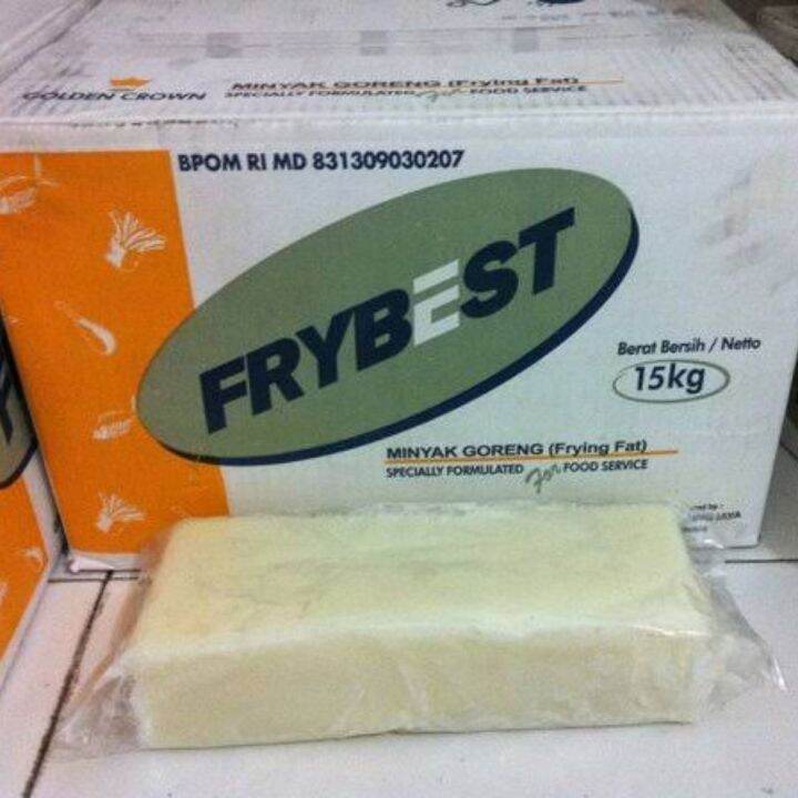 Minyak Padat / Minyak Beku FryBest Repack 500gr | Lazada Indonesia