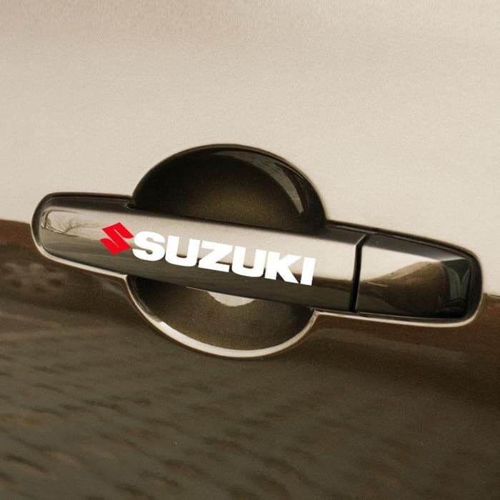 Stiker Handle Pintu Mobil Suzuki Logo - Car Decal Sticker | Lazada ...