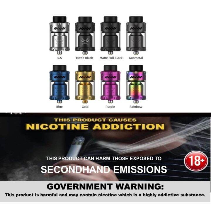 vape HV Dead Rabbit 3 RTA Atomizer | Lazada PH